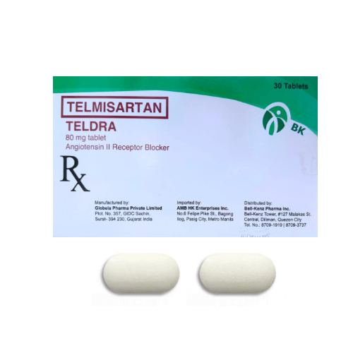 TELDRA (Telmisartan) 80mg Tablet x 1 – XalMeds