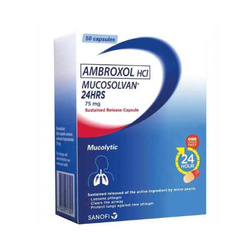 Mucosolvan (Ambroxol) 75mg Capsule x 1 – XalMeds