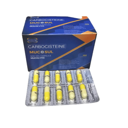 Carbocisteine 500mg Capsule x 1 – XalMeds