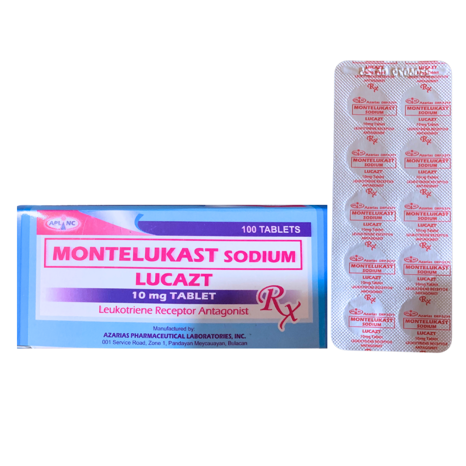 Montelukast 10mg Tablet x 1 – XalMeds