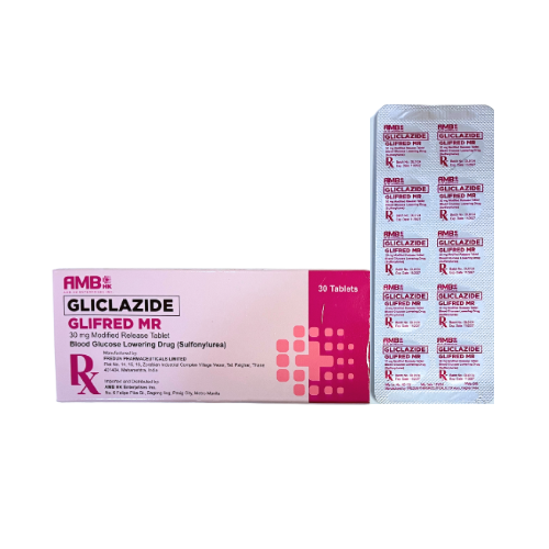 Gliclazide 30mg MR Tablet x 1 – XalMeds
