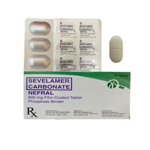 NEFRAL Sevelamer Carbonate 800 mg. Tablet x 1 – XalMeds