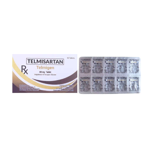 Telmisartan 80mg Tablet x 1 – XalMeds