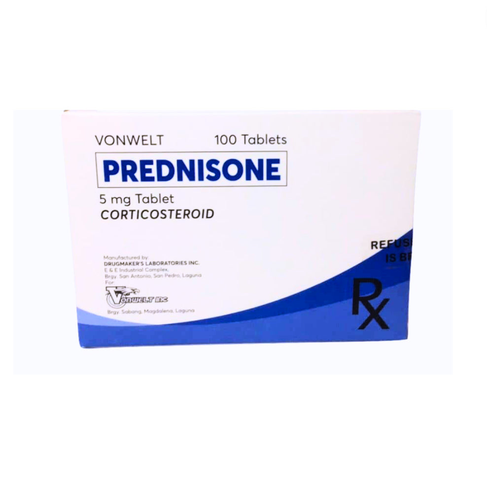 Prednisone 5mg Tablet x 1 – XalMeds
