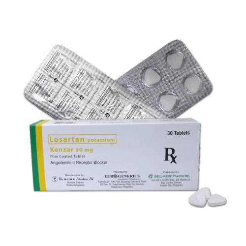 Kenzar (Losartan) 50mg Tablet x 1 – XalMeds