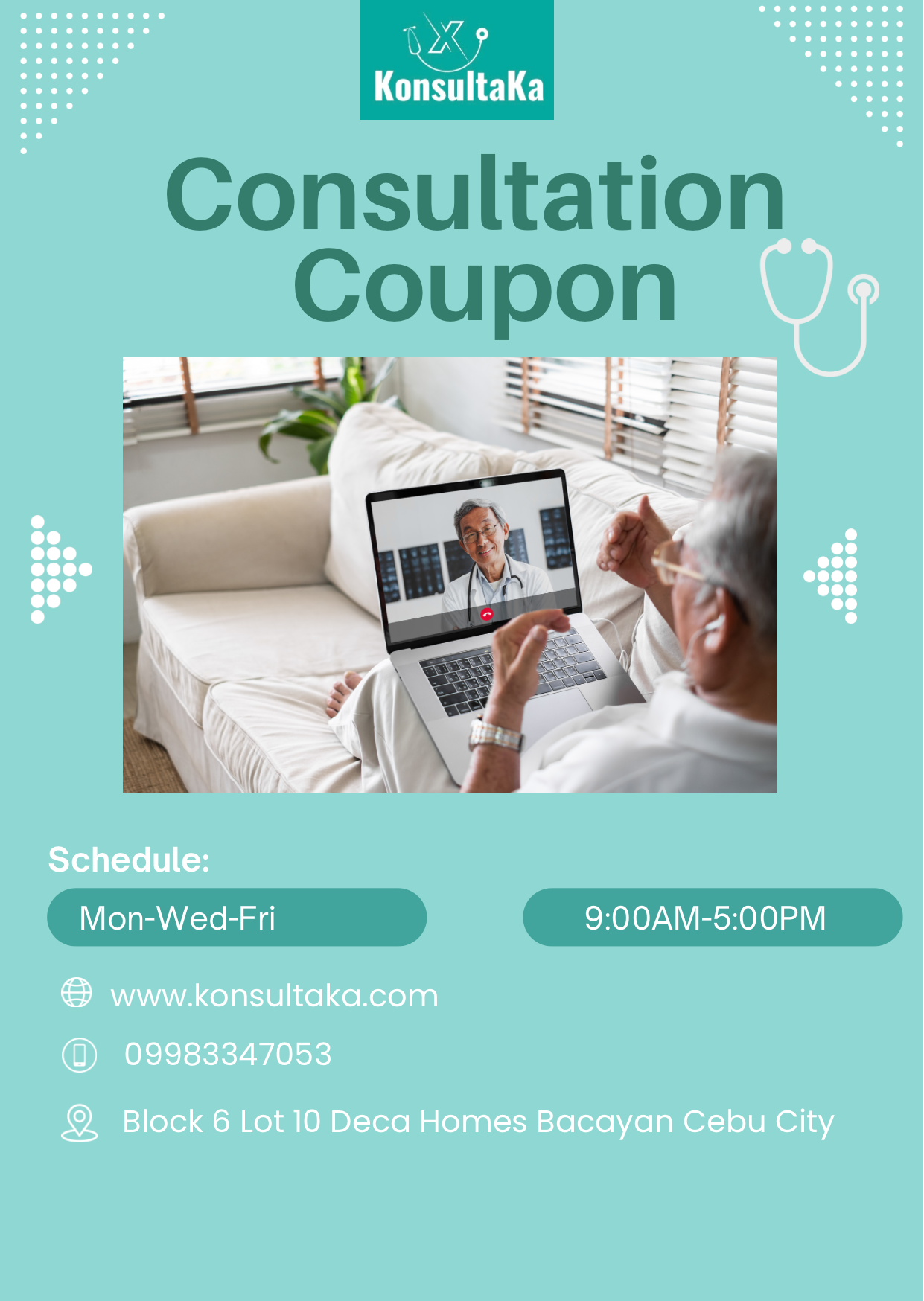 (KonsultaKa) Consultation Coupon – XalMeds