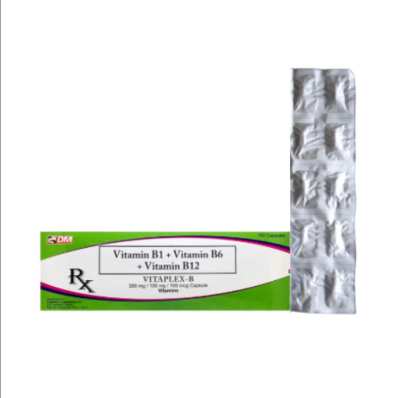 Vibee (Vitamin B1+B6+B12) 100mg/200mg/200mcg Tablet – XalMeds