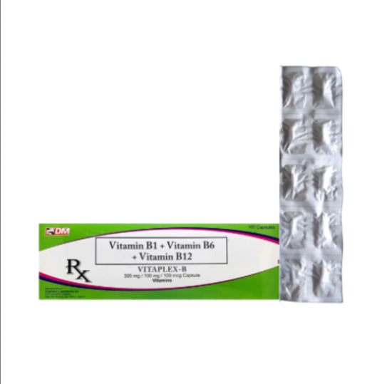 Vibee (Vitamin B1+B6+B12) 100mg/200mg/200mcg Tablet – XalMeds