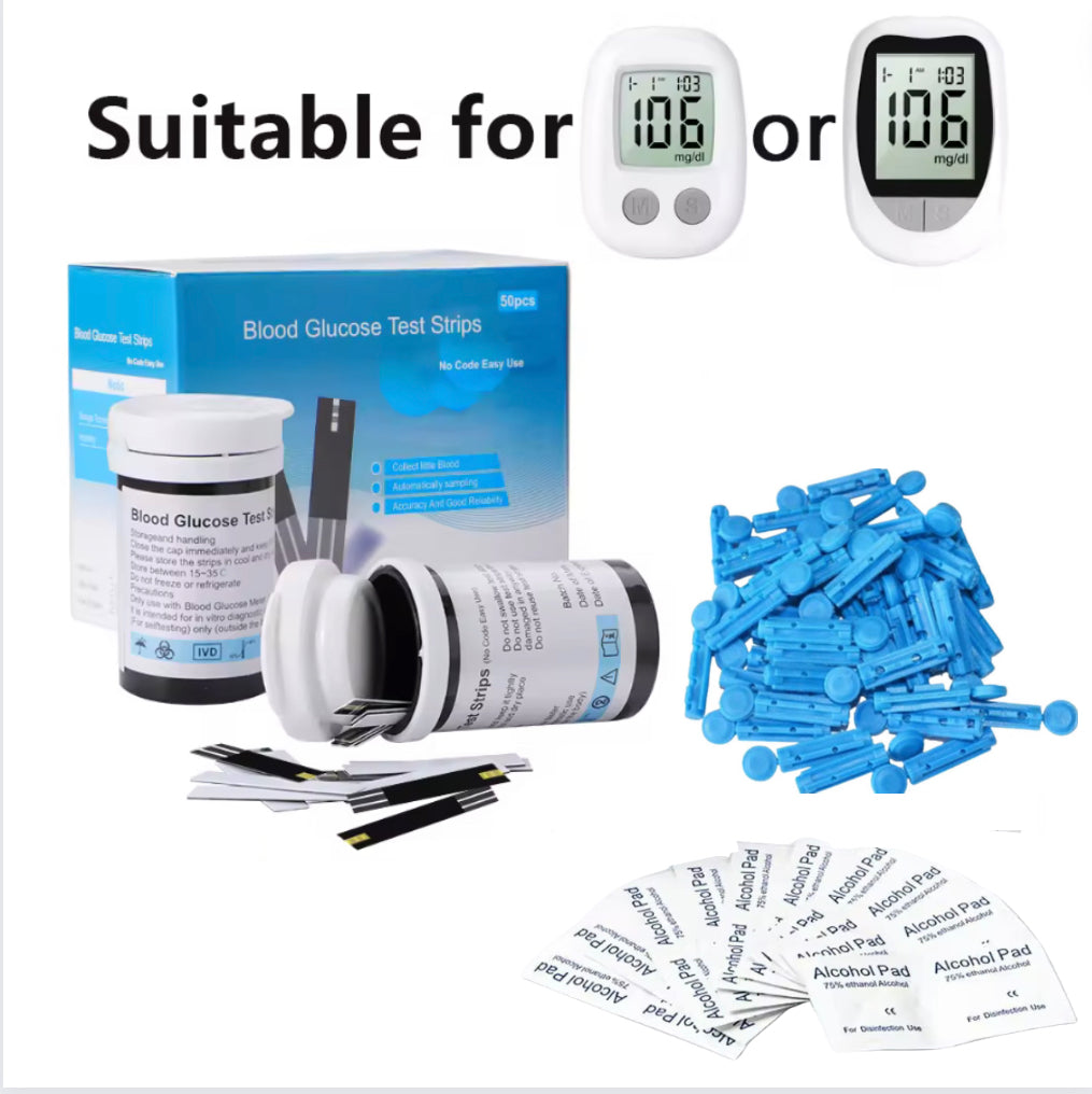 Blood Glucose Strips x 25’s – XalMeds