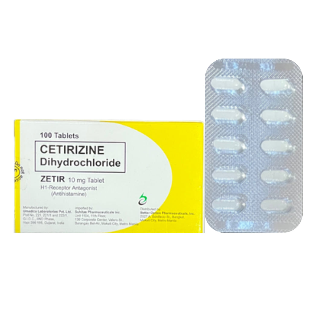 ZYRTEC Cetirizine 10mg Tablet x 1 – XalMeds