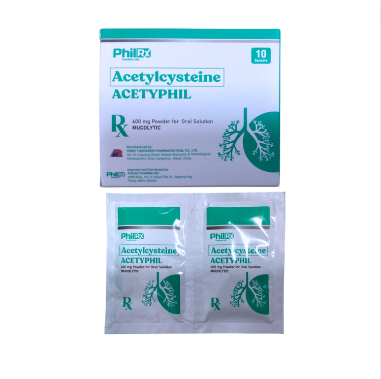 EXFLEM ( Acetylcysteine ) 600mg Sachet (6g) x 1 – XalMeds