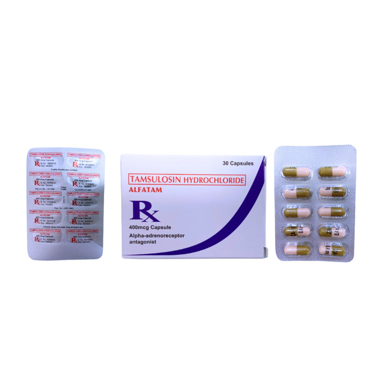 Tamsulosin 400mcg Tablet or Capsule x 1 – XalMeds