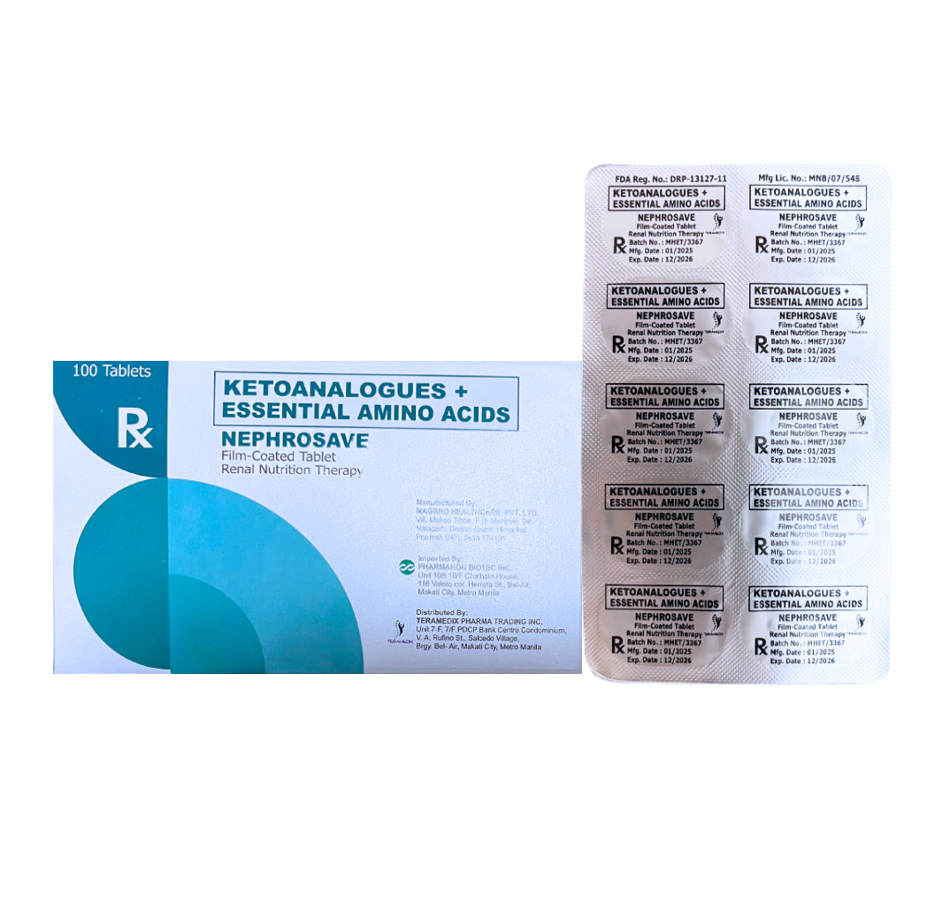 RENALOG Ketoanalogues + Essential Amino Acids Tablet x 1 – XalMeds