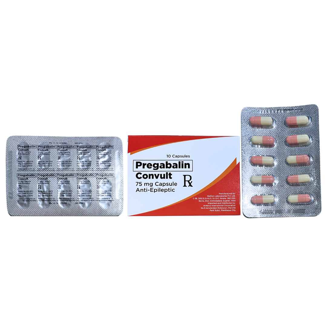 K-BARIN Pregabalin 75mg Capsule x 1 – XalMeds