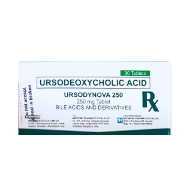 Ursodeoxycholic Acid 250mg Tablet x 1 – XalMeds
