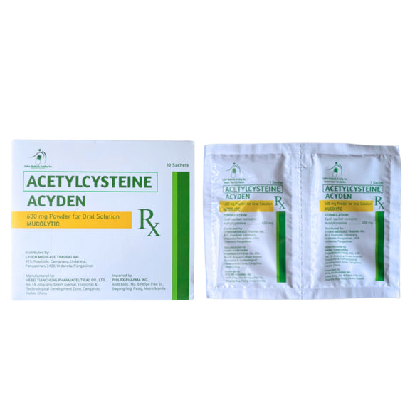 EXFLEM ( Acetylcysteine ) 600mg Sachet (6g) x 1 – XalMeds
