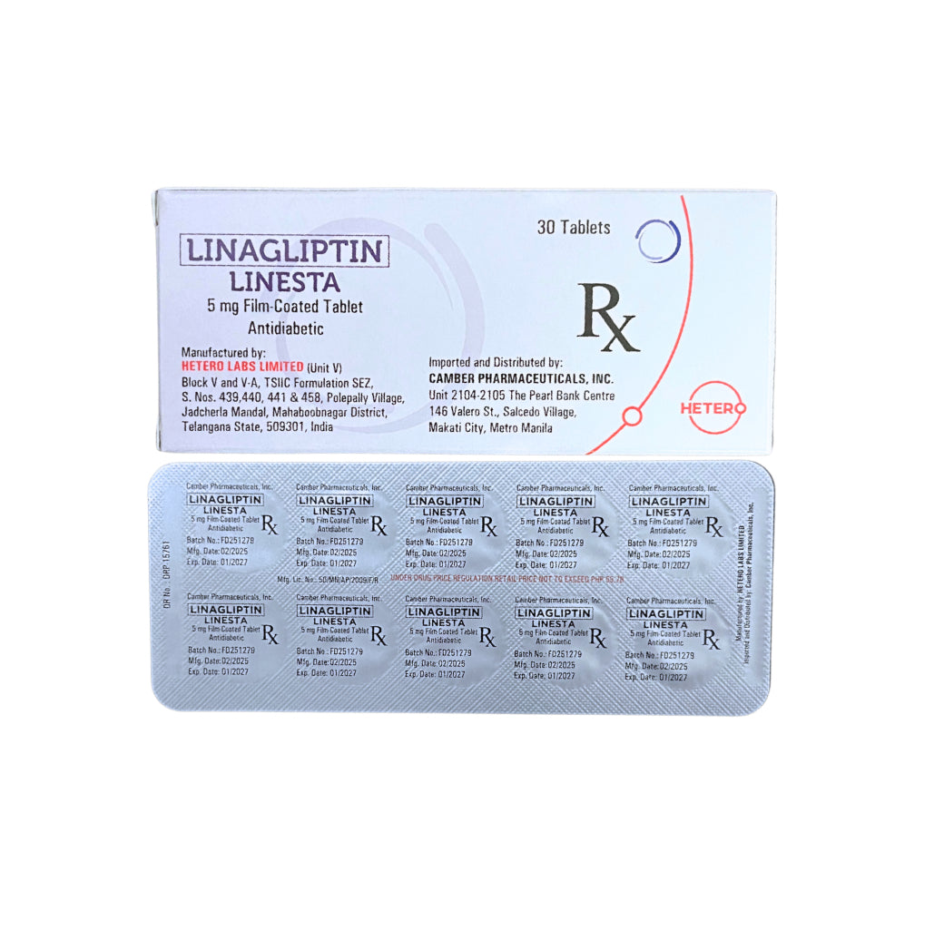 Linagliptin 5mg. Tablet x 1s – XalMeds