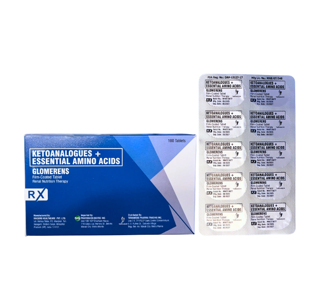 KETOCID Ketoanalogues + Essential Amino Acids Tablet x 1 – XalMeds