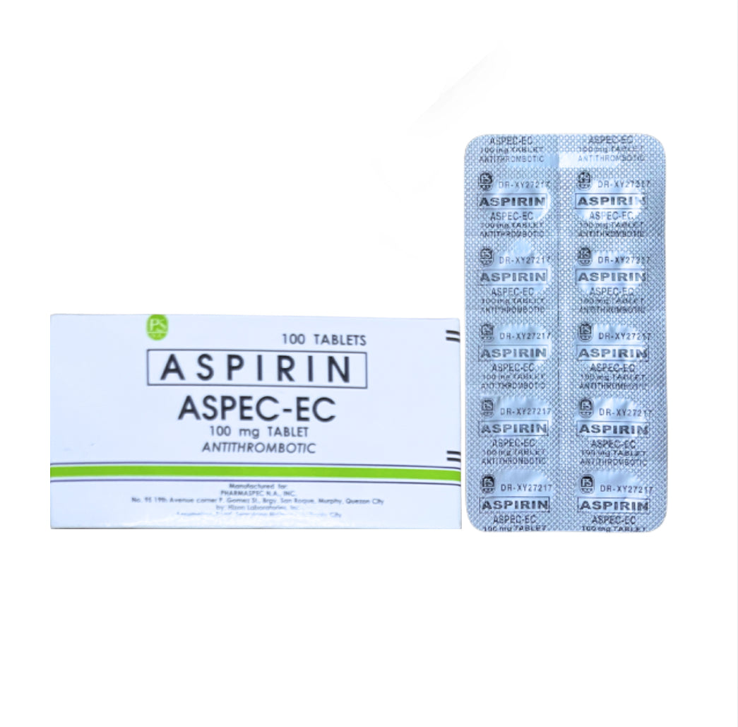 BESPRIN Aspirin 100mg Tablet x 1 – XalMeds