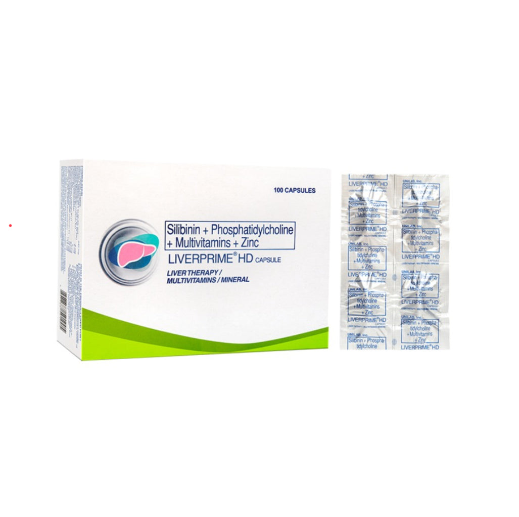 LIVERPRIME (Silibinin + Phosphatidylcholine + Multivitamins + Zinc) Ha ...