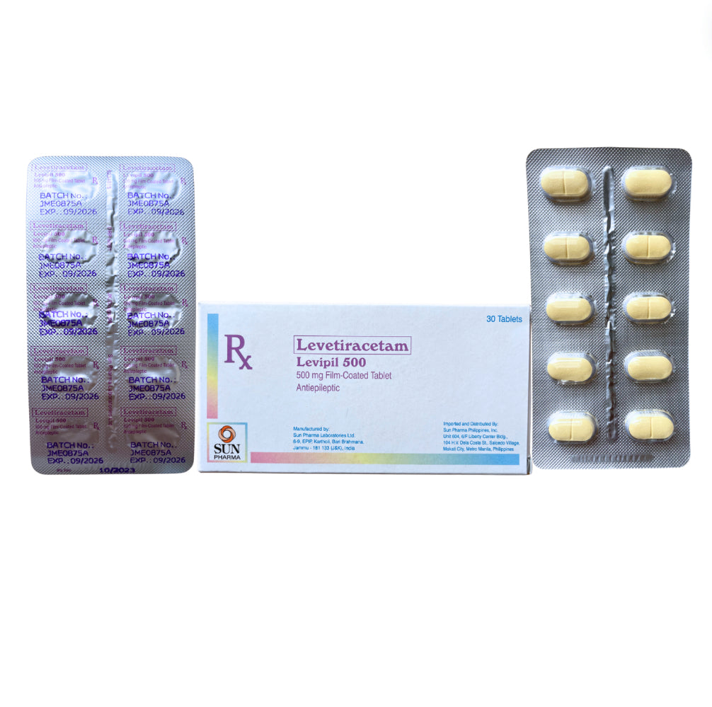 Levetiracetam 500 mg Film coated tablet x 1 – XalMeds