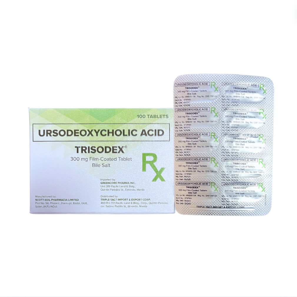 Ursodeoxycholic Acid 300mg Tablet x 1 – XalMeds