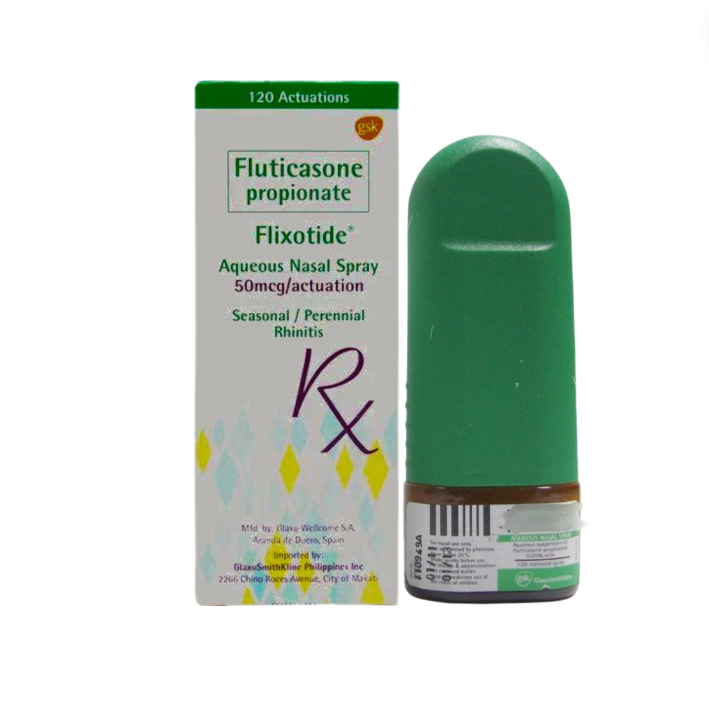 FLIXOTIDE Fluticasone 50mcg (0.05%) per dose 120 doses Nasal Aqueous S ...