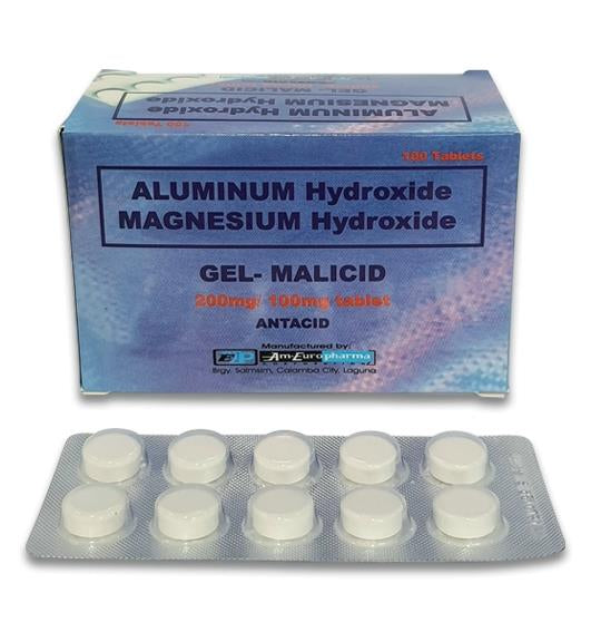 Aluminum+Magnesium 200mg/100mg Tablet x1 – XalMeds