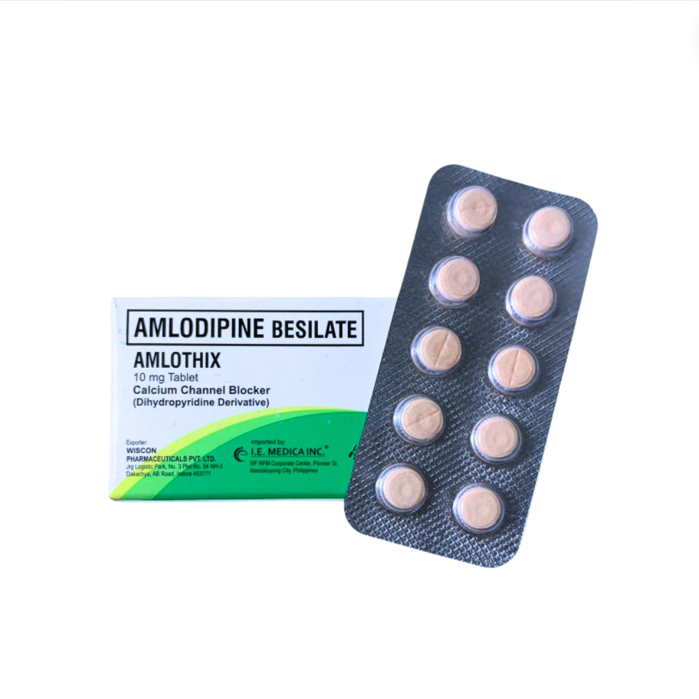 Amlodipine 10mg Tablet x 1 – XalMeds