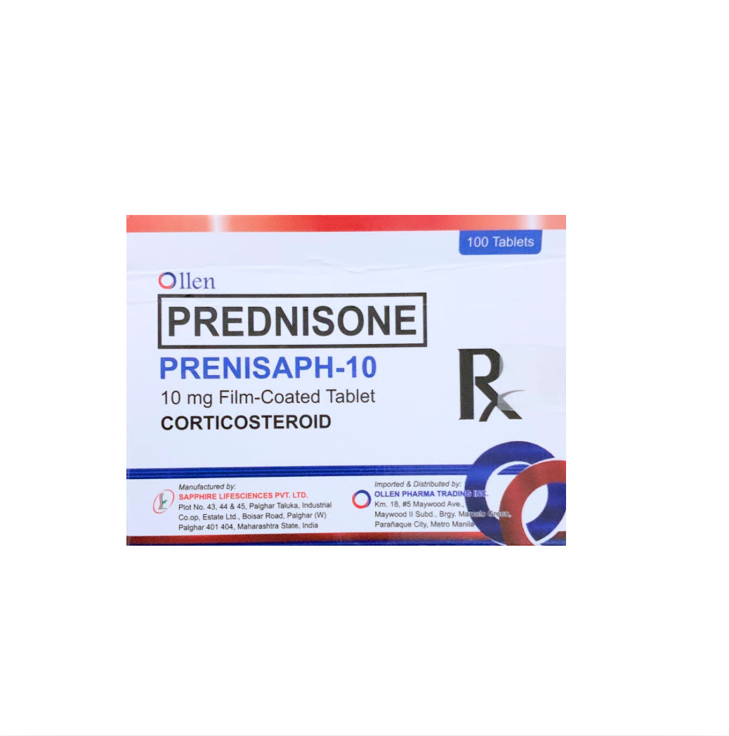 Prednisone 10mg Tablet x 1 – XalMeds