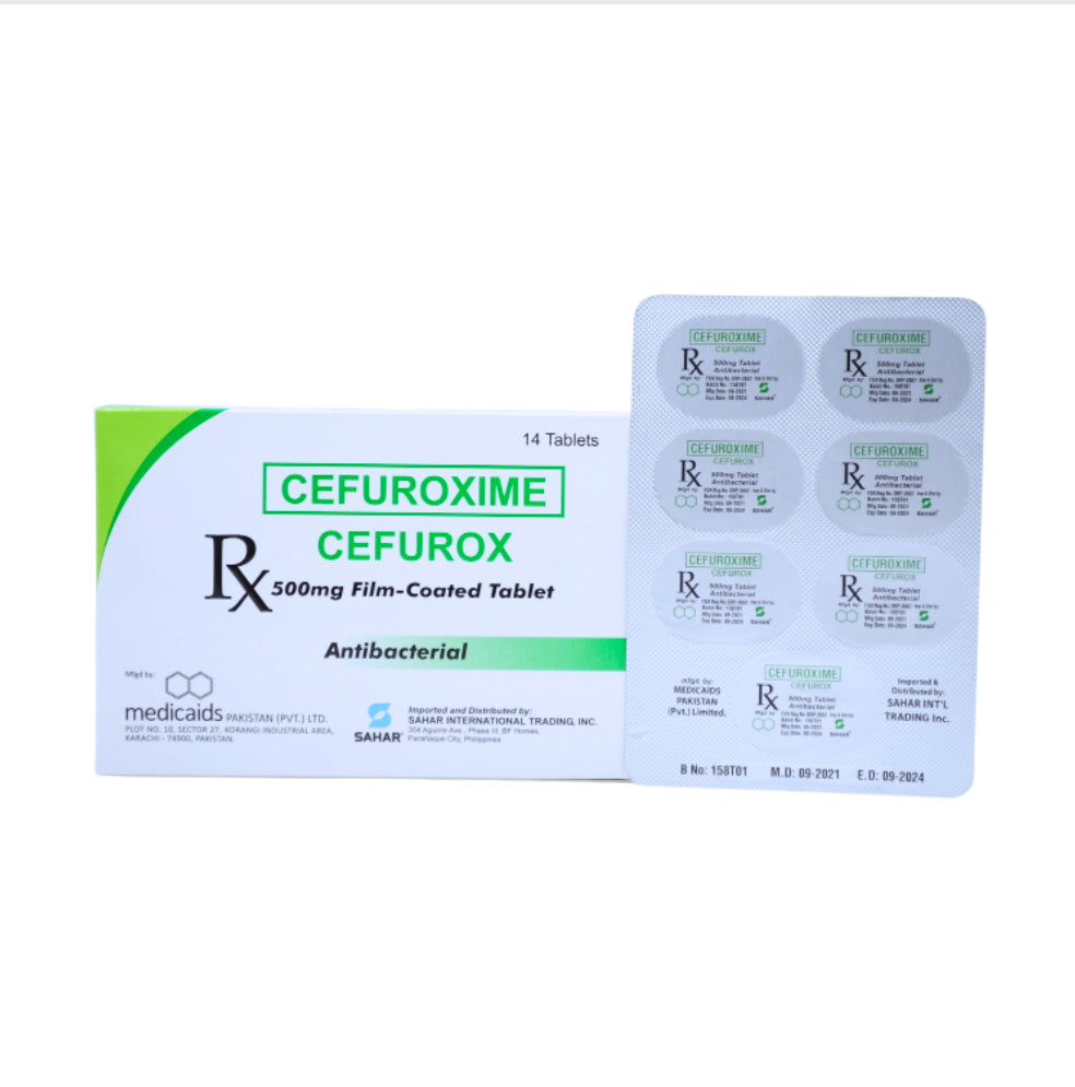 Cefuroxime 500mg Tablet x 1 – XalMeds