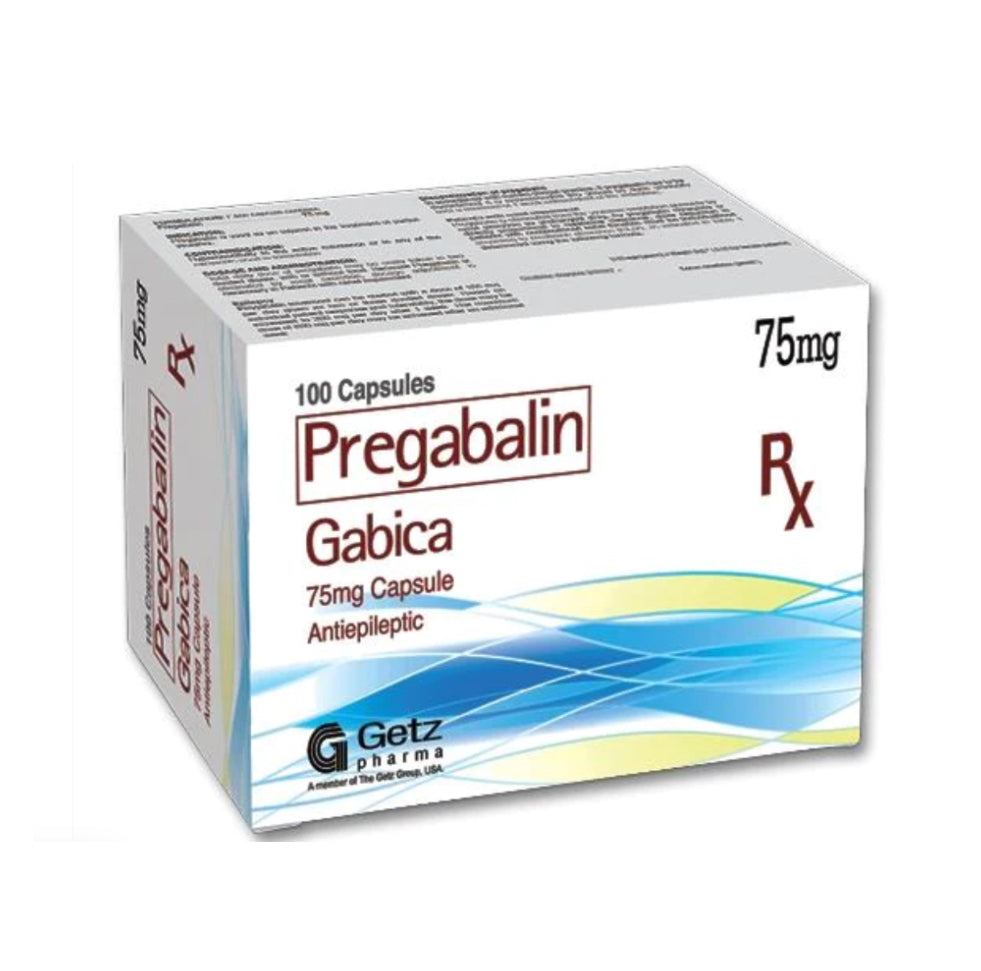 GABICA Pregabalin 75mg Capsule x 1 – XalMeds