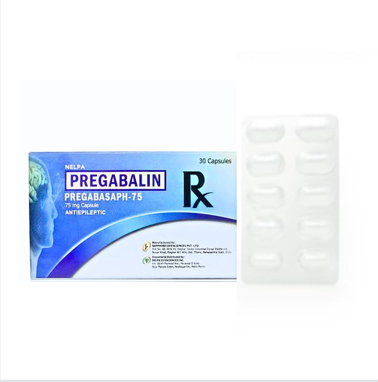 GABICA Pregabalin 75mg Capsule x 1 – XalMeds