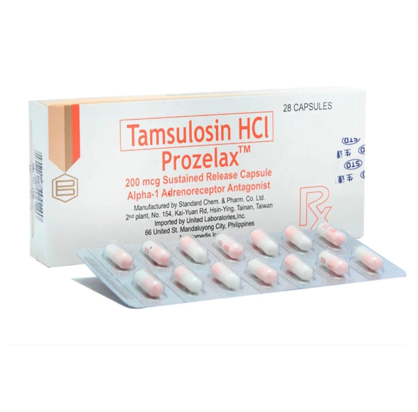 PROZELAX (Tamsulosin) 200mcg Tablet x 1 – XalMeds