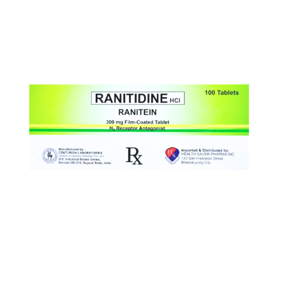 Ranitidine 300mg Tablet x 1 – XalMeds