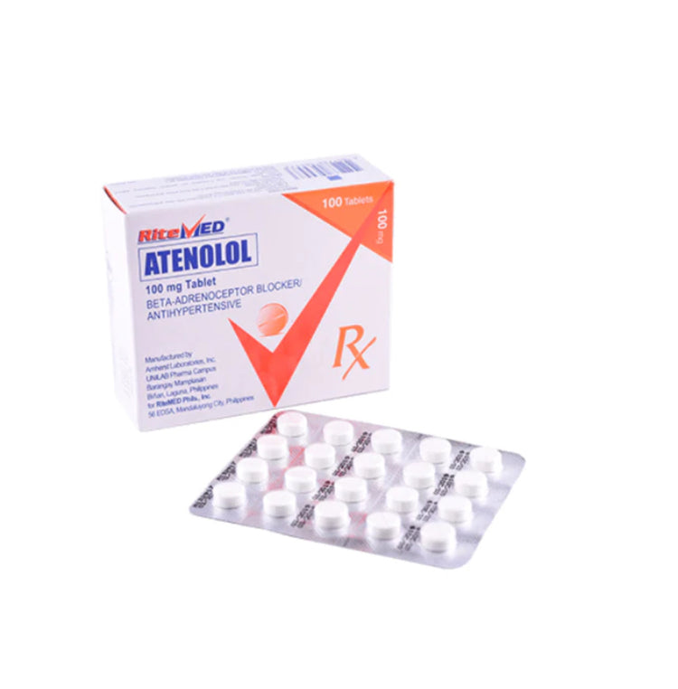 RITEMED ( Atenolol ) 100mg Tablet x 1s – XalMeds