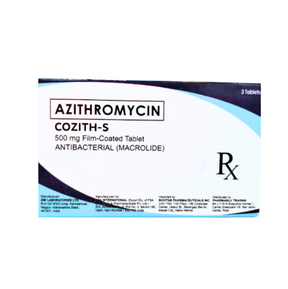 ZITHROMAX ( Azithromycin ) 500mg Tablet x 1 – XalMeds