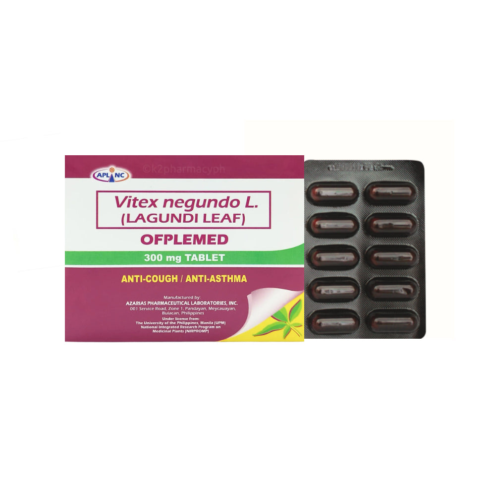 Lagundi 300mg Tablet x 1 – XalMeds