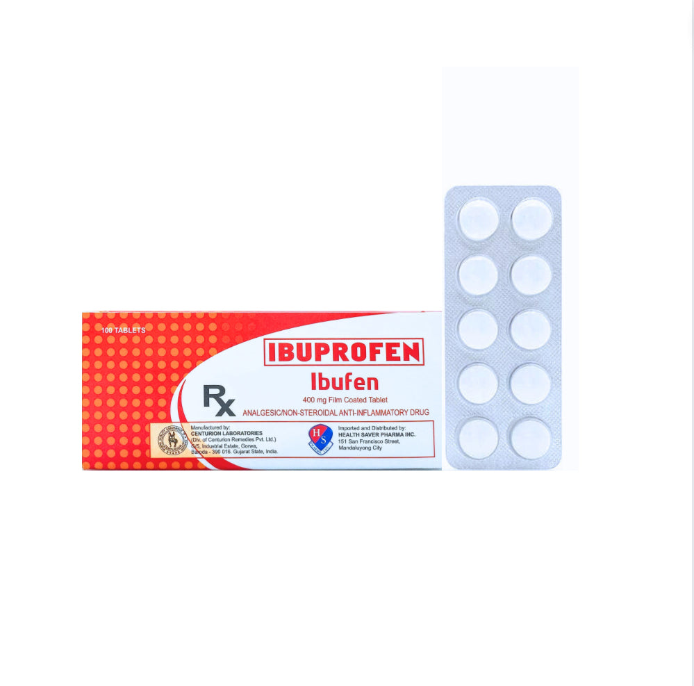 Ibuprofen 400mg Tablet x 1 – XalMeds