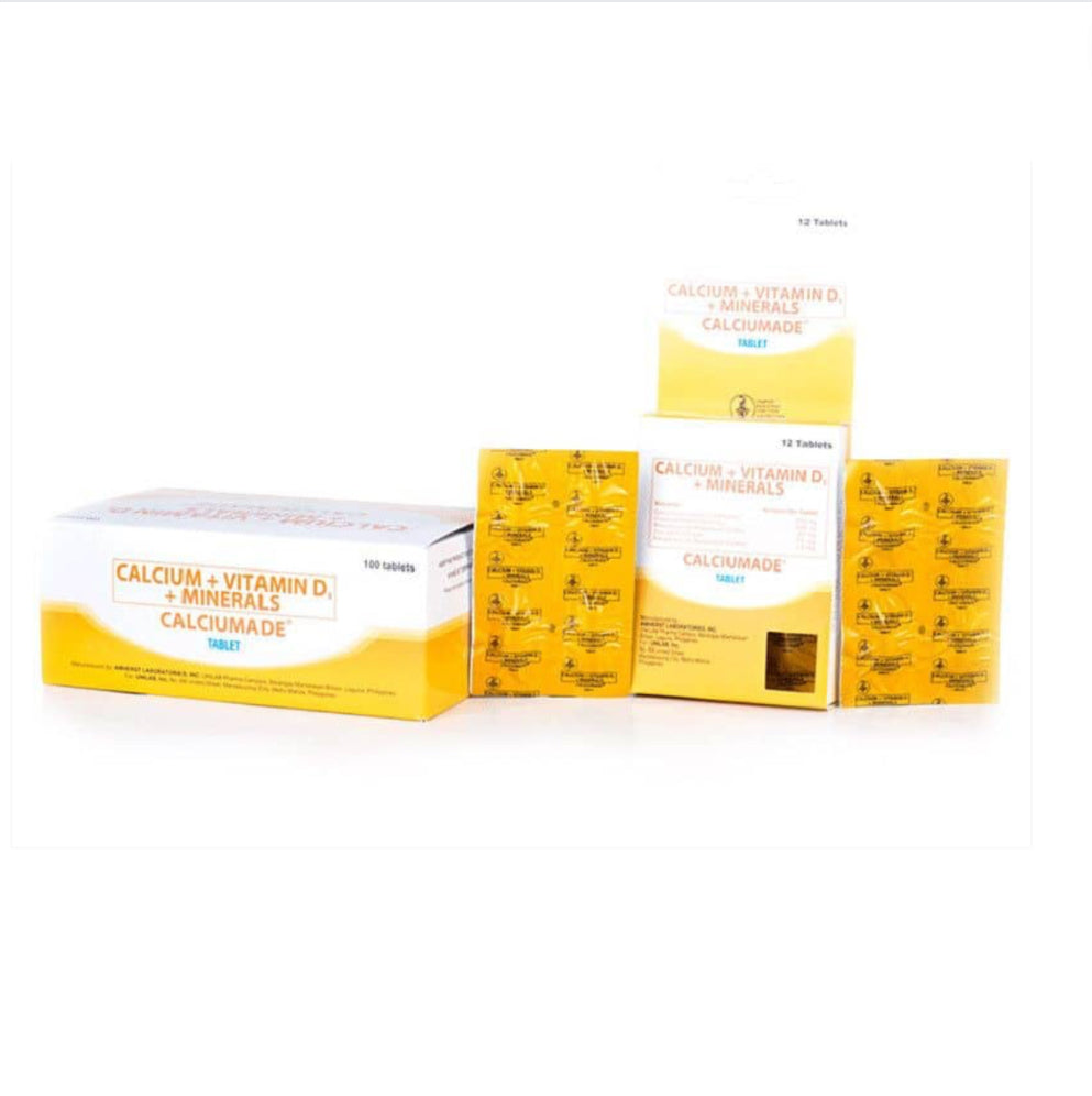 Calciumade (Calcium+Vit. D3) Tablet – XalMeds