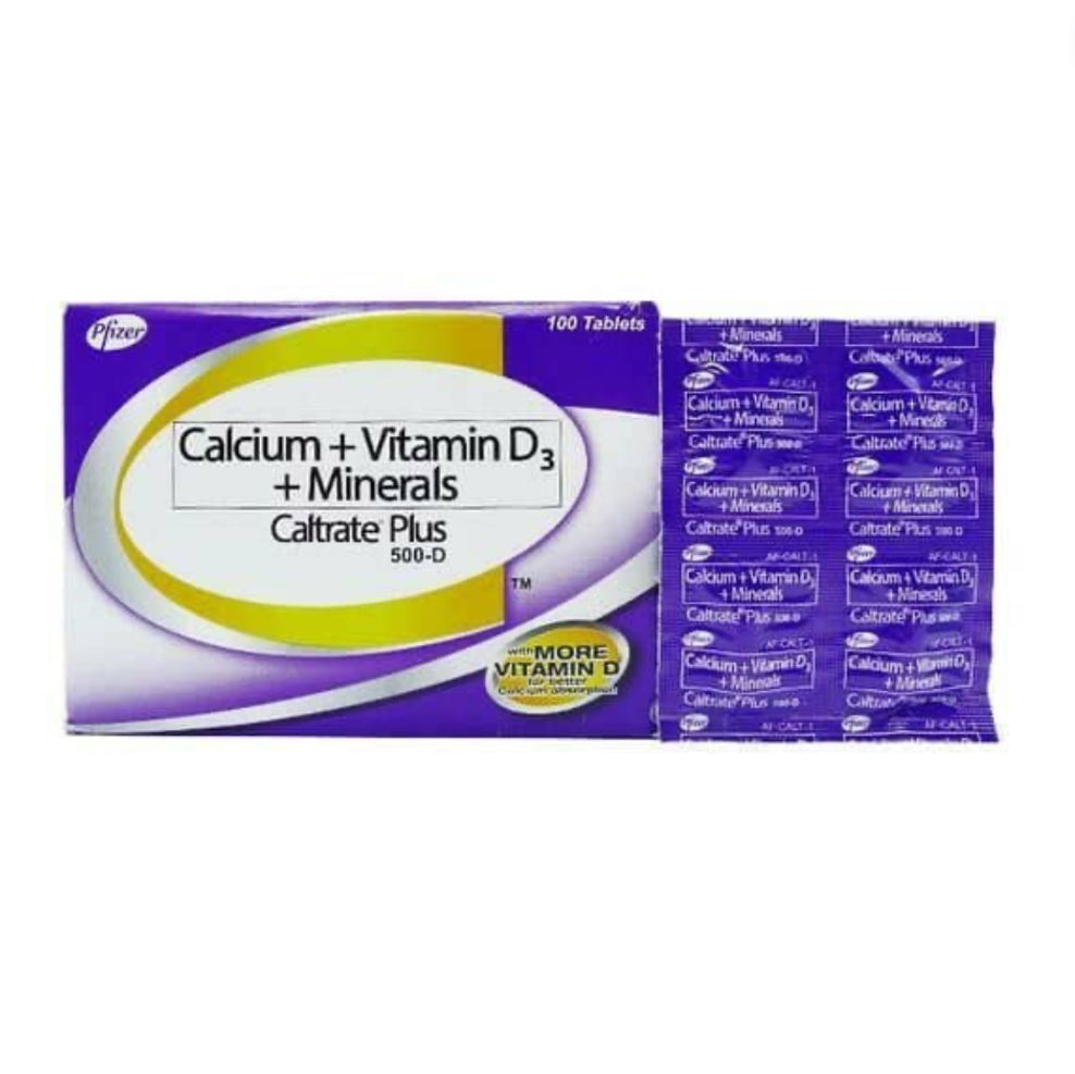 Caltrate Plus (Calcium+Vit. D3) Tablet – XalMeds