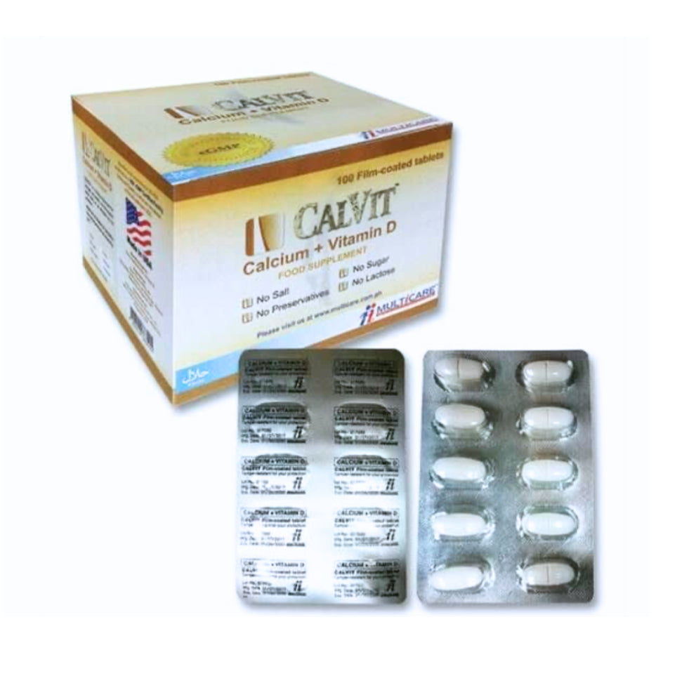Calvit (Calcium+Vit. D3) Tablet – XalMeds
