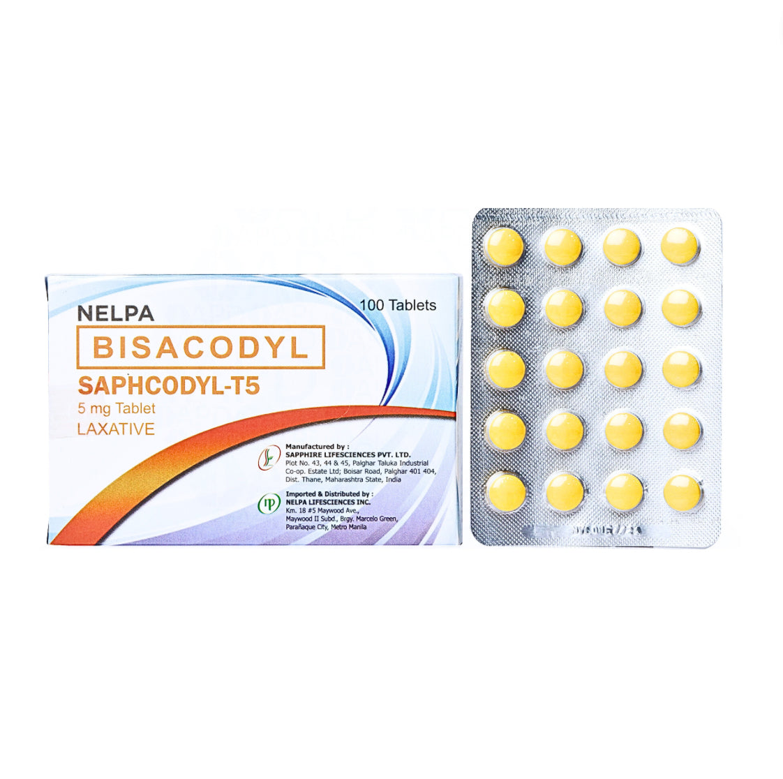 Bisacodyl 5mg Tablet x 1 – XalMeds