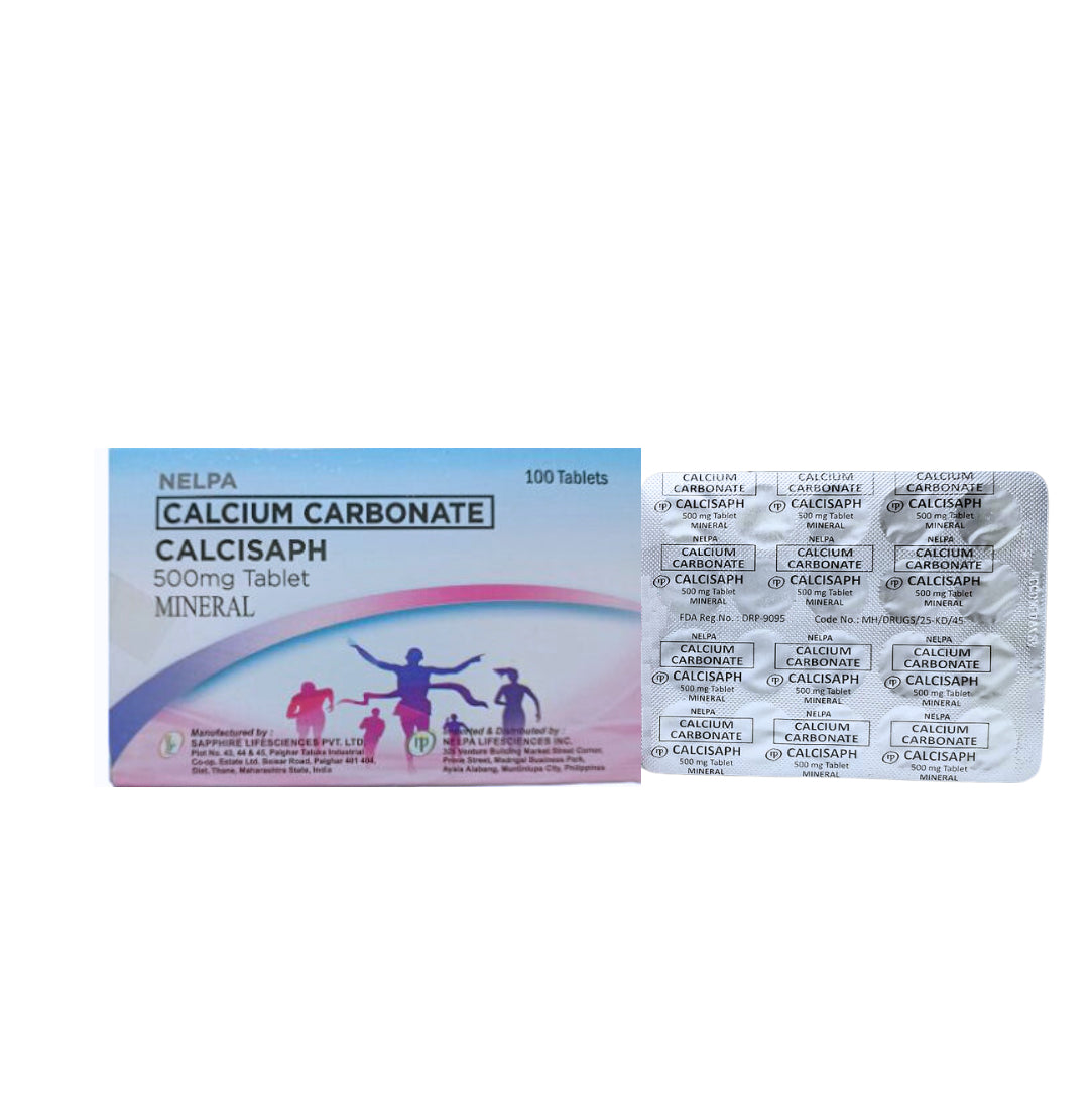 CALCI AID Calcium Carbonate 500mg Tablet x 1 – XalMeds
