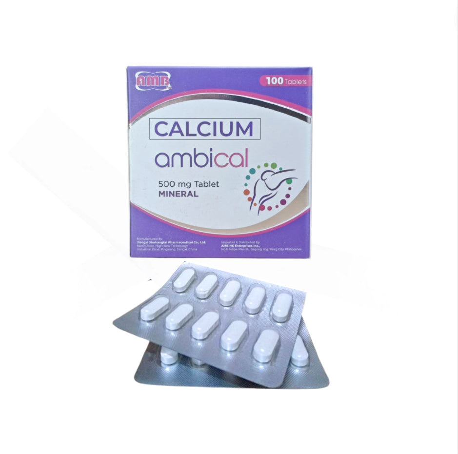 CALCI AID Calcium Carbonate 500mg Tablet x 1 – XalMeds