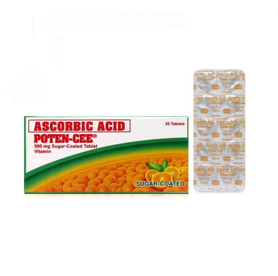 Poten-Cee (Ascorbic Acid 500mg. Vitamin C) Tablet x1 – XalMeds