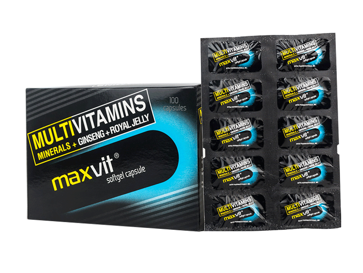 MAXVIT (Multivitamins+Minerals+Amino Acids+Ginseng) x 1 – XalMeds