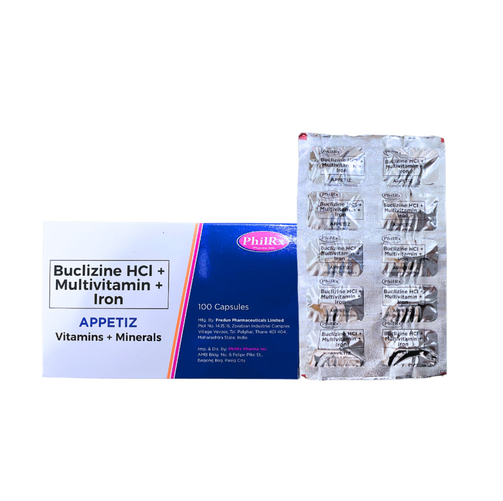 Vitamins B Complex + Buclizine + Iron Capsule x 1 – XalMeds