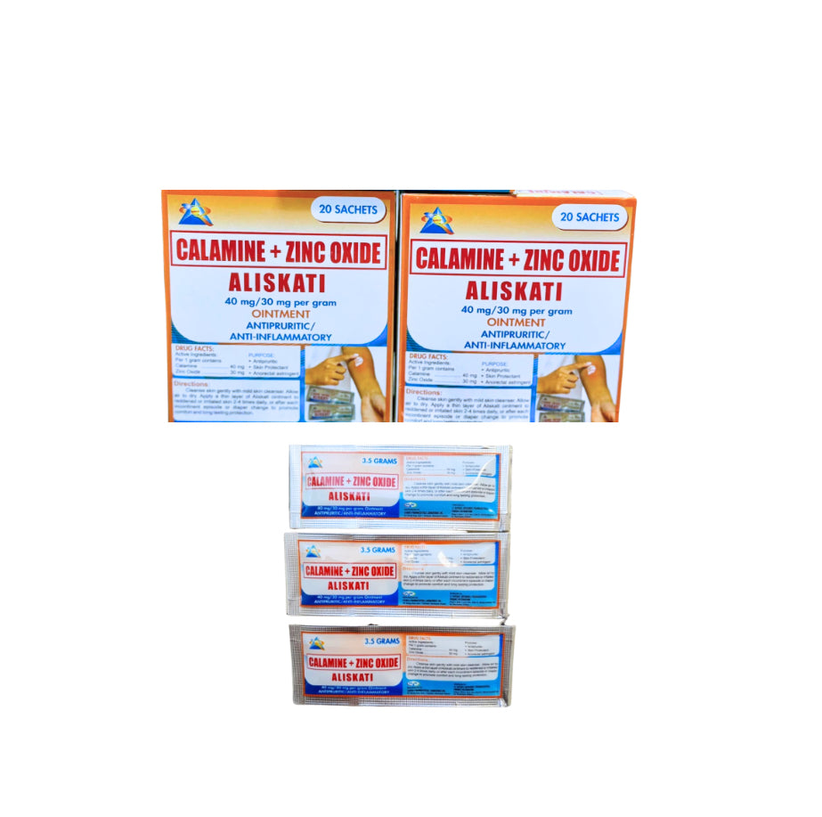 Calamine+Zinc Oxide 40mg/30mg 3.5mg Sachet x 1 – XalMeds