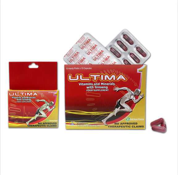 ULTIMA Multivitamins+Minerals+Ginseng x 1 – XalMeds